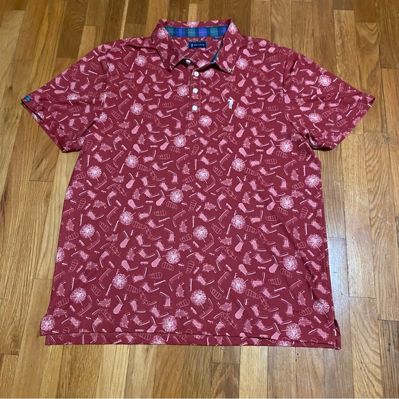 William Murray Golf | Shirts | William Murray Polo Golf Shirt Size ...